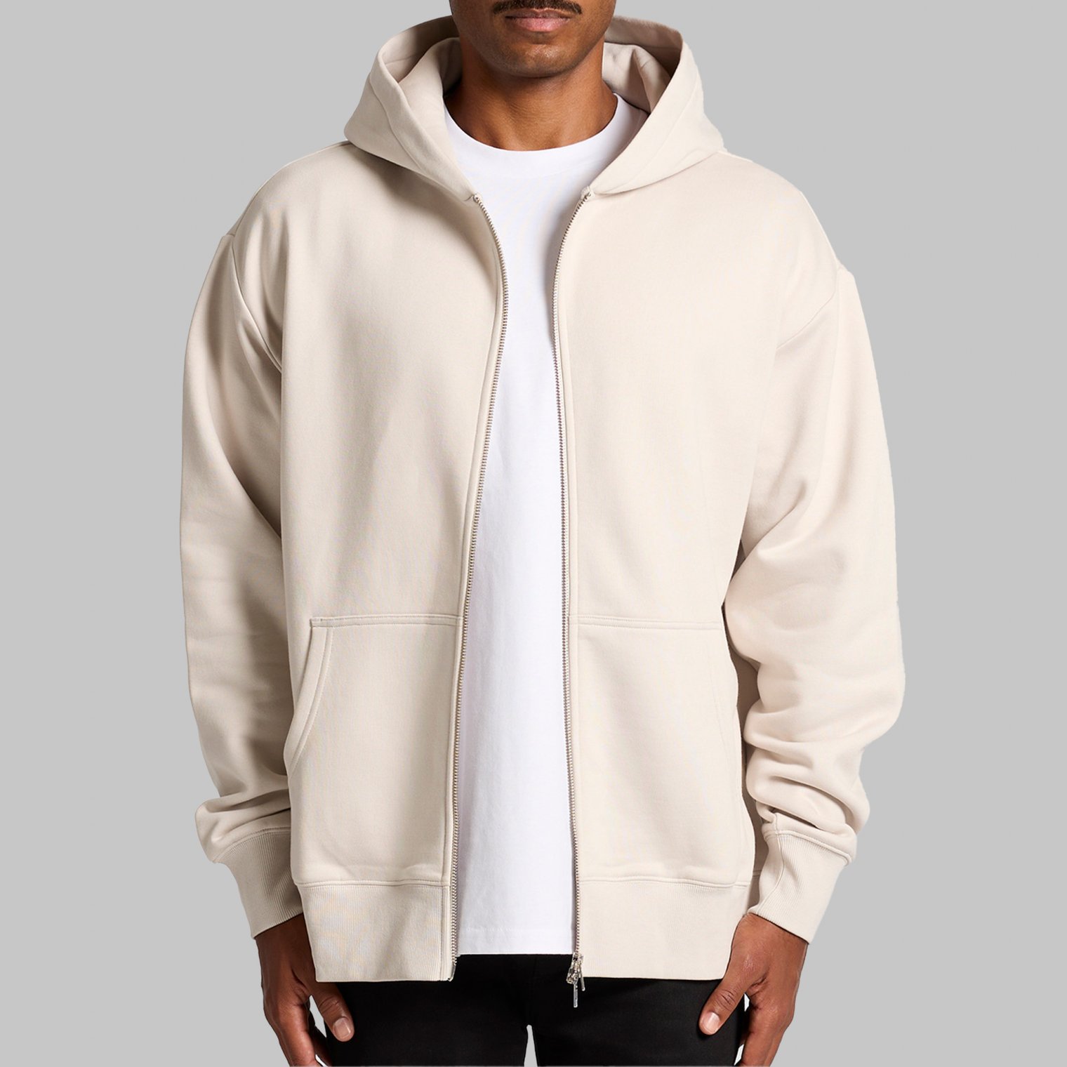AS Colour Heavy Zip Hood | Monster Press